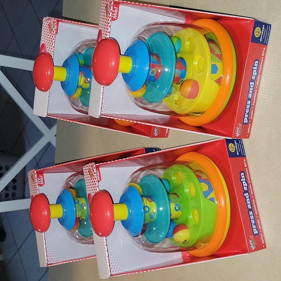 Play Right | Toys | Press And Spin Baby Toy | Poshmark